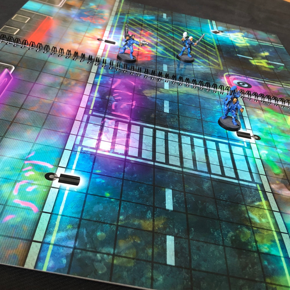 Loke BattleMats Launch CyberPunk Book Range