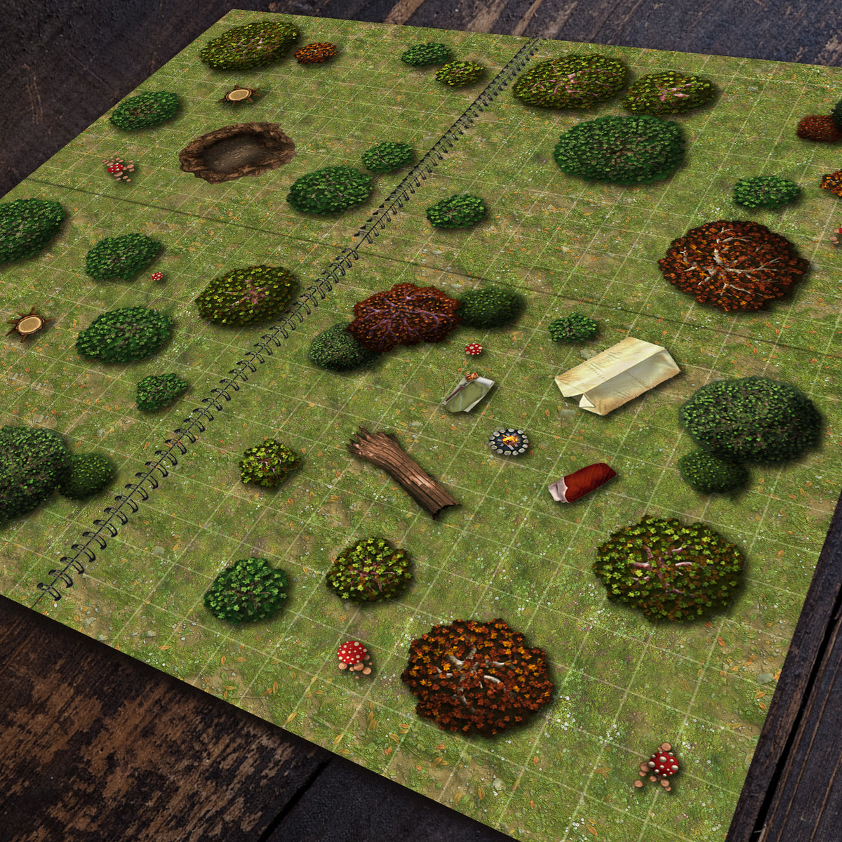 The Terrain Set - Build your Own Battle Maps (2x Book of Battle Mats a ...