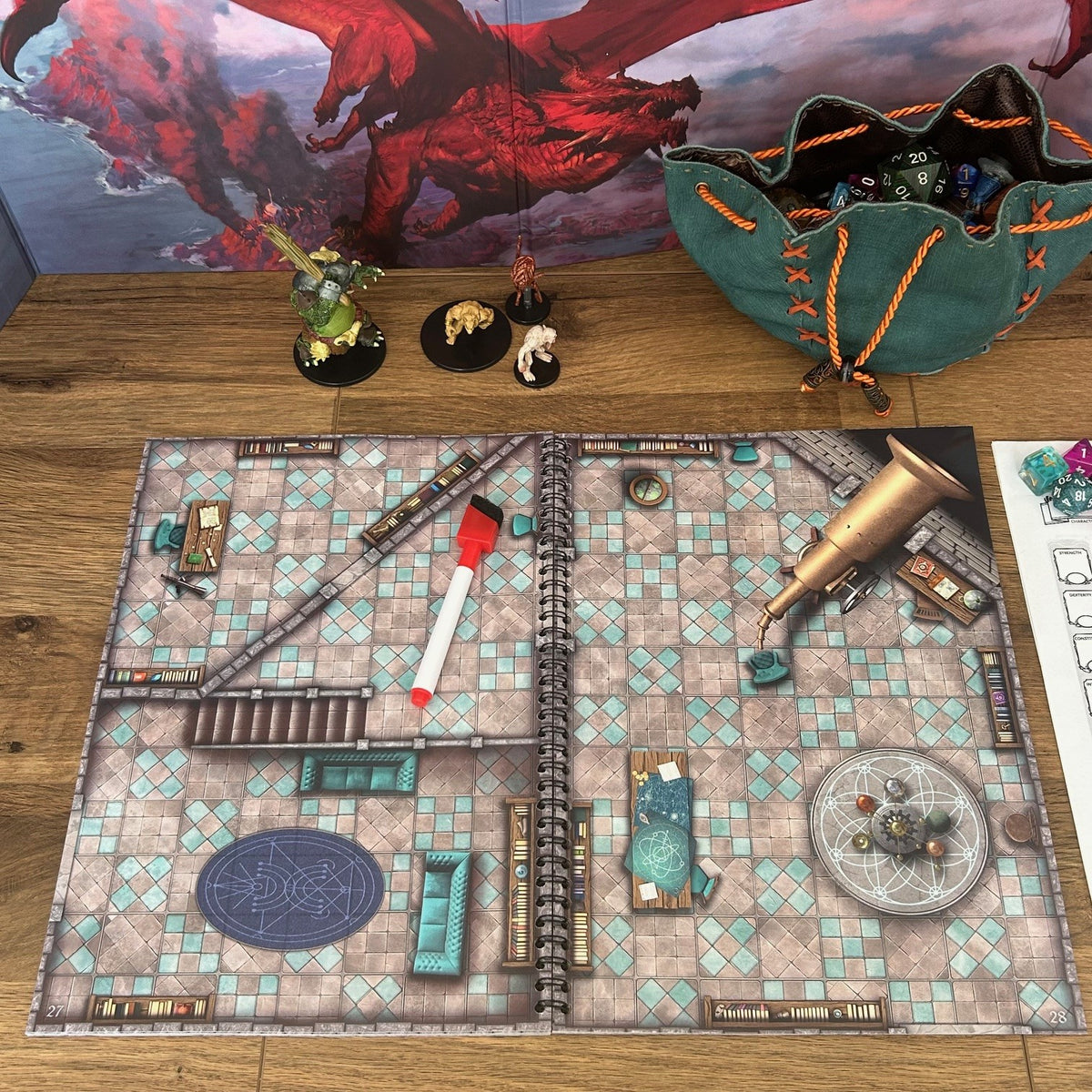Big Book of Battle Mats - Bastions & Strongholds 12x9" – Loke BattleMats